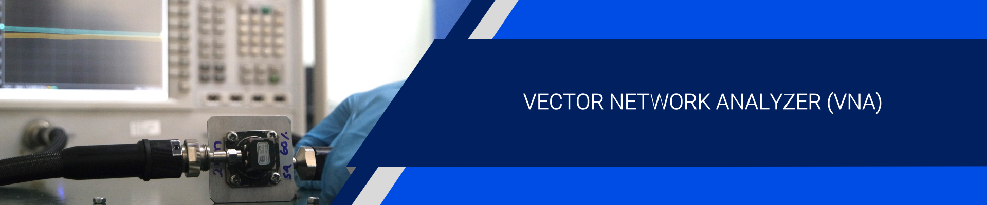 The VNA measures the magnitude and phase response of radio frequency ...